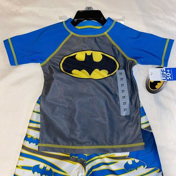Swimsuit | Swim | Boys Batman Bathing Suit Bundle W Free Beach Ball ...